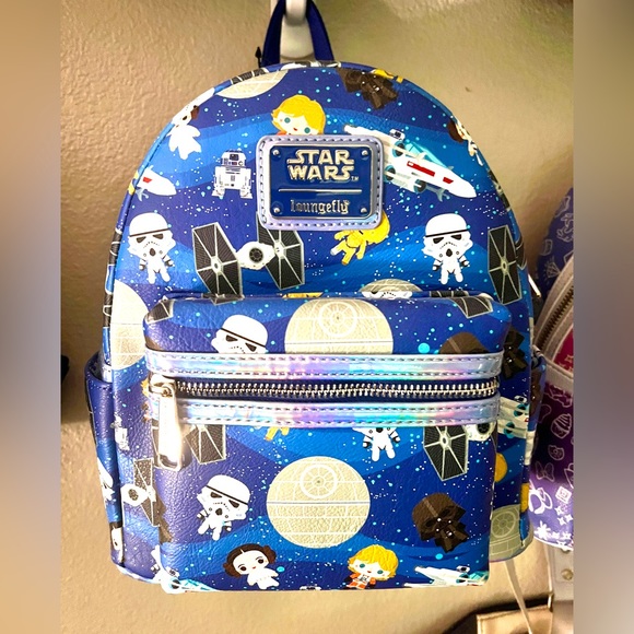 Loungefly | Bags | Disney Loungefly Star Wars A New Hope Chibi Backpack ...
